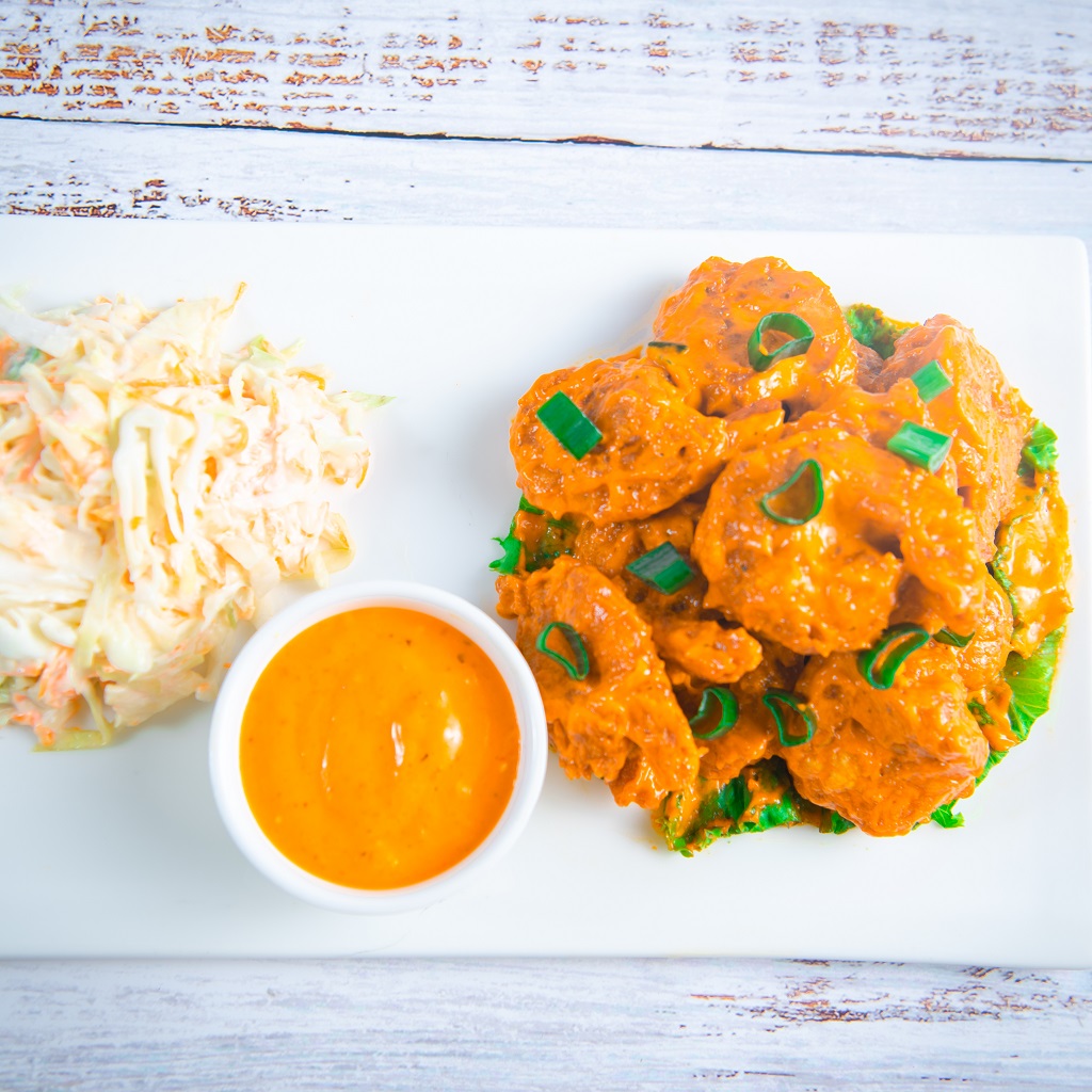 Dynamite Prawns - Explosive Spicy Flavors | Akadu Bistro